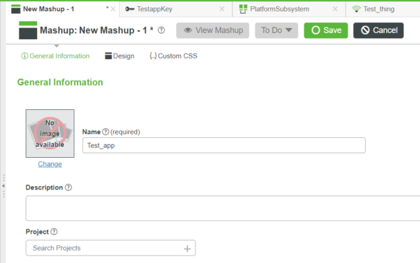 Building an App Dashboard in Thingworx - Avotrix
