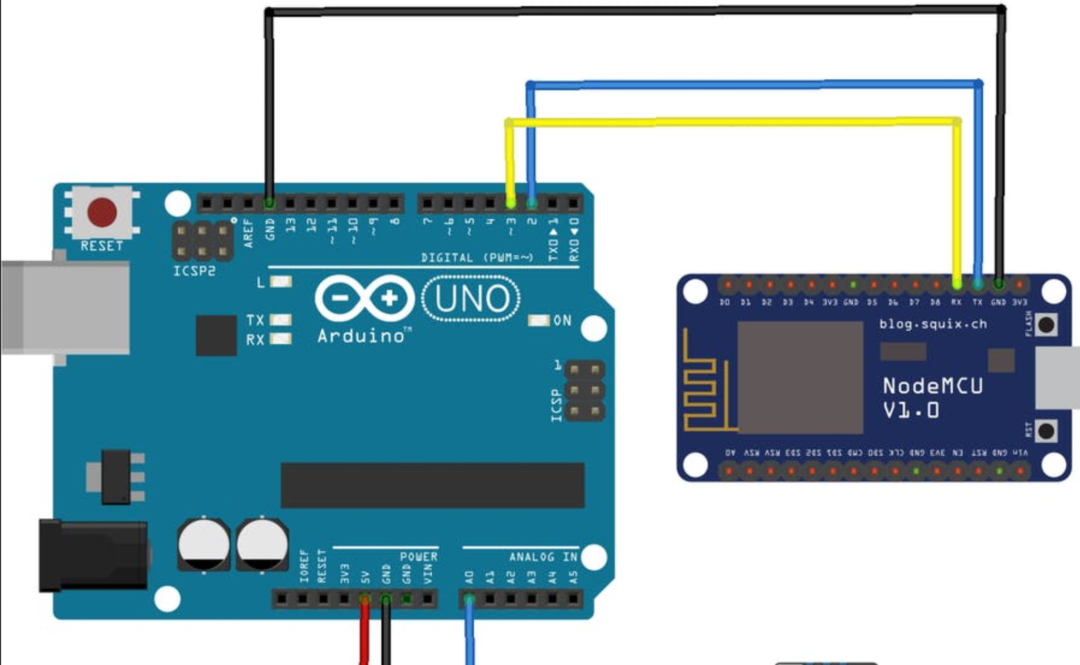 Serial Communication From Nodemcu Using Mongoose Os To Arduino Avotrix