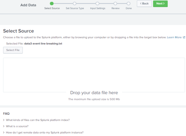 Event Line Breaking in SPlunk - Avotrix