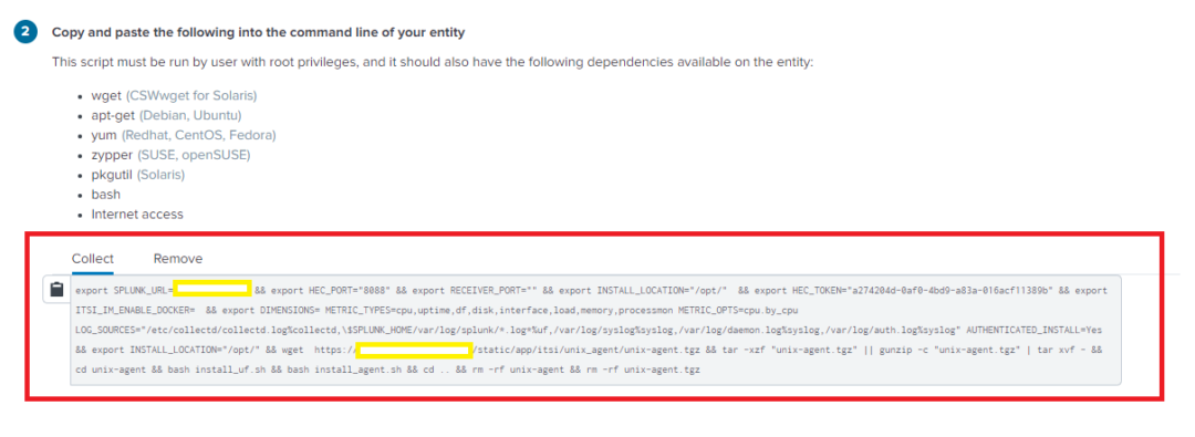 Install and configure collectd for Itsi - Avotrix