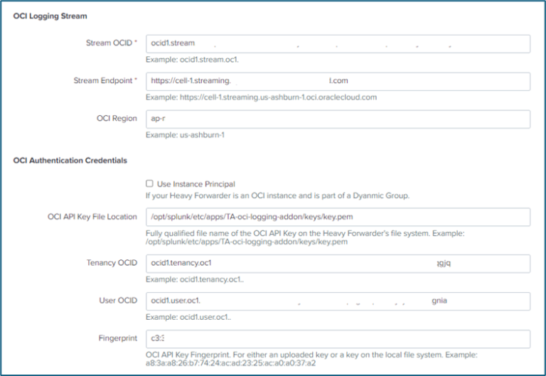 Configuring the Oracle Cloud Infrastructure (OCI) Addon on Splunk - Avotrix